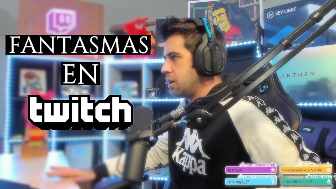 FANTASMA EN DIRECTO DE AURONPLAY | Caso TWITCH PARANORMAL - YouTube