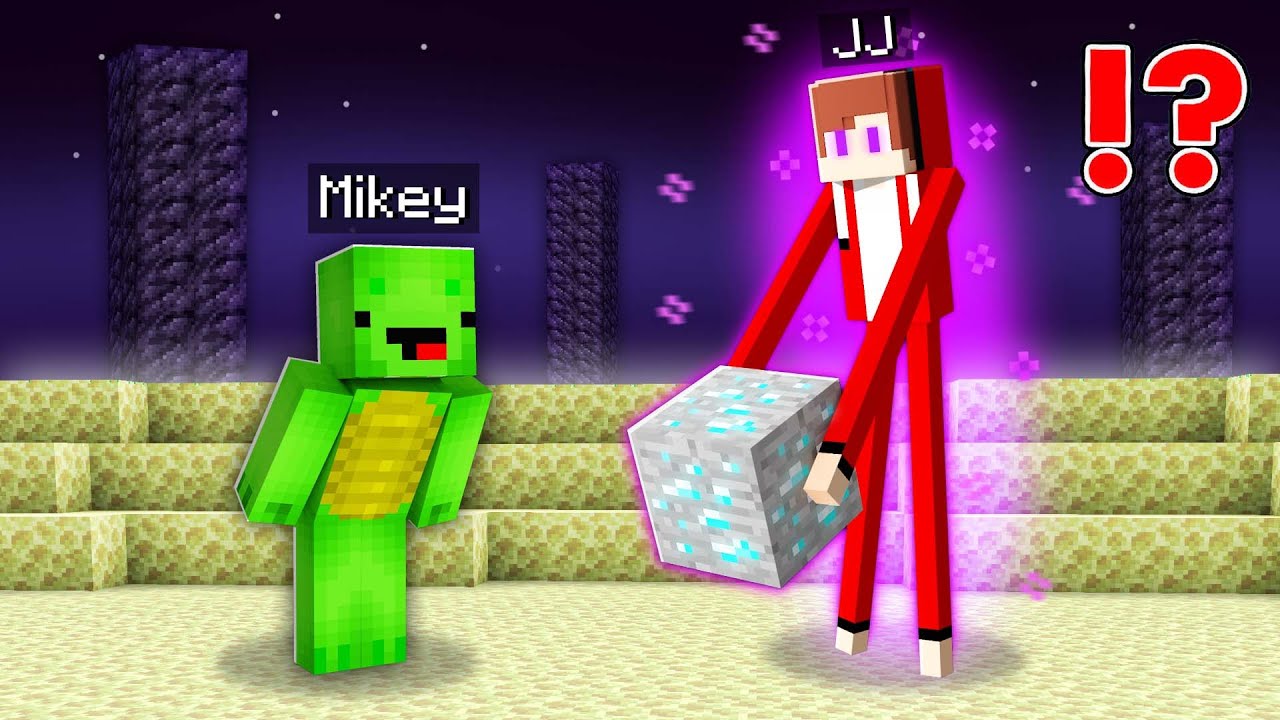 Why JJ and Mikey Became Enderman in Minecraft Challenge - Maizen JJ and Mikey - YouTube