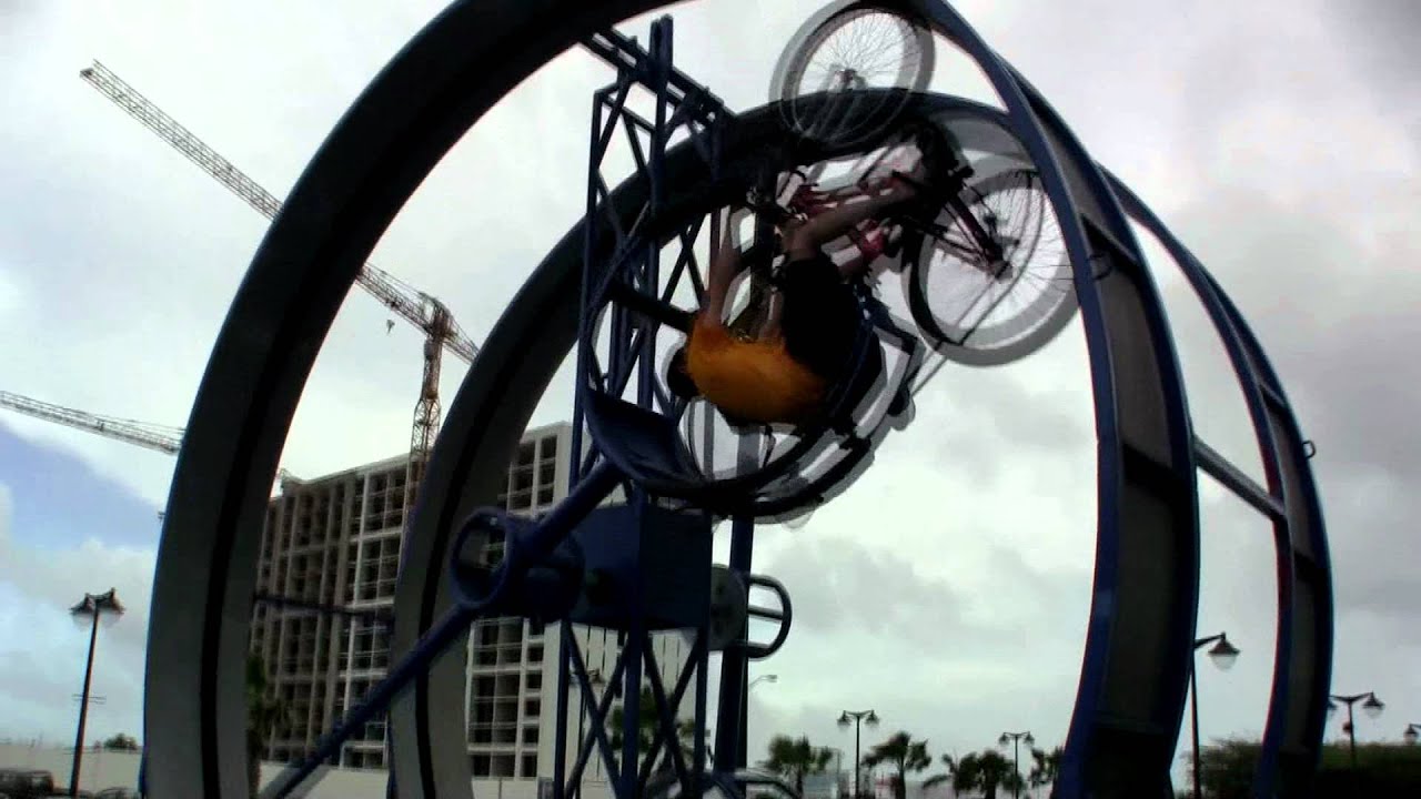 FULL LOOP on a BIKE - YouTube