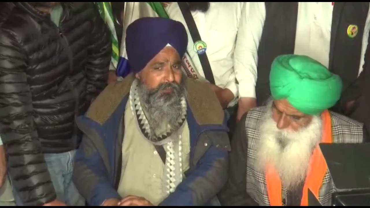 Shambu ਤੋਂ ਕਿਸਾਨਾਂ ਦੀ ਵੱਡੀ Press Conference : Live - YouTube