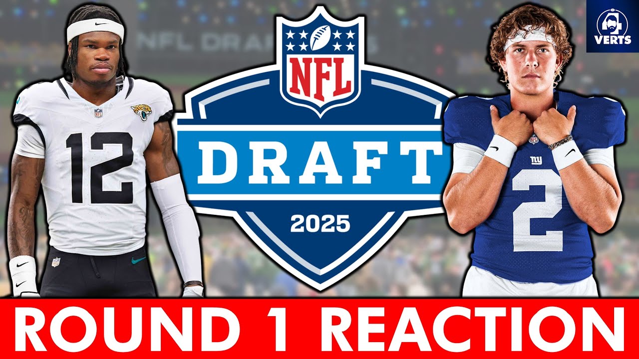 2025 NFL Draft: Round 1 Reaction, Picks & Trades For All 32 Teams - YouTube