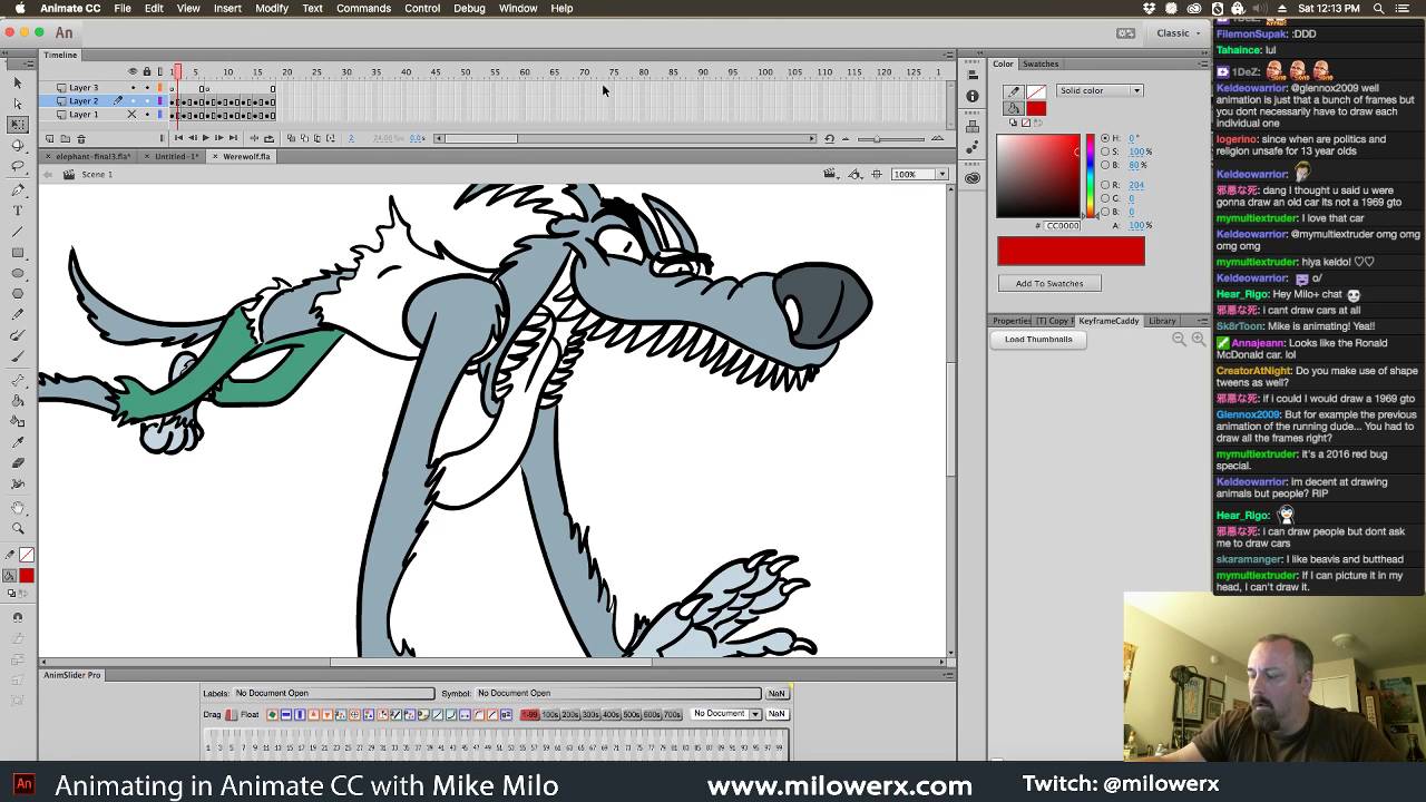 Animating with Mike Milo on Adobe Twitch Episode 8 - YouTube