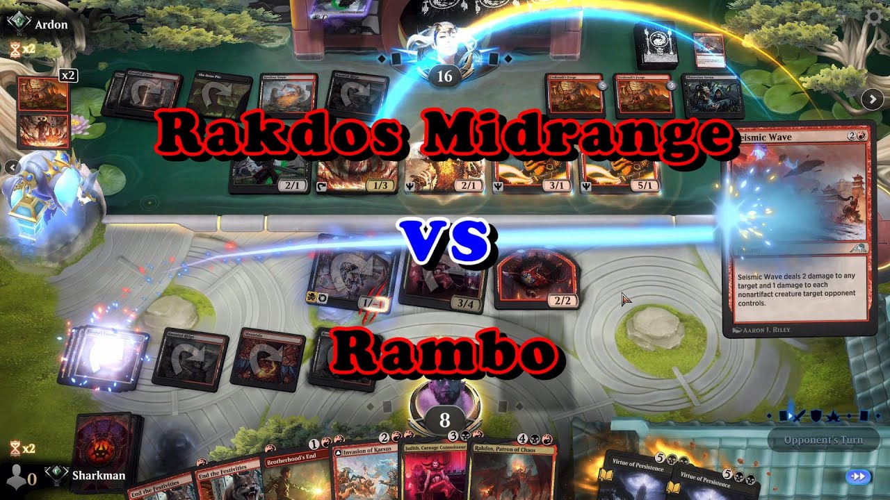 Game Shot 205 | Additional Rambo Combat Footage | MKM Standard | MTG ...