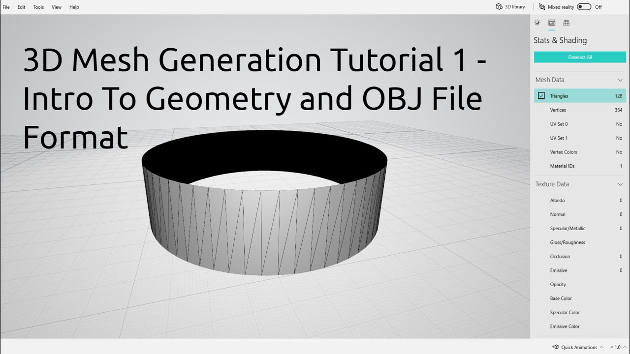 3d Mesh Generation In Golang 1 Intro To Geometry And Obj File 8951