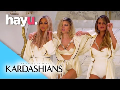 Shooting Fergie's MILF Video with Chrissy Teigen | Keeping Up With The Kardashians