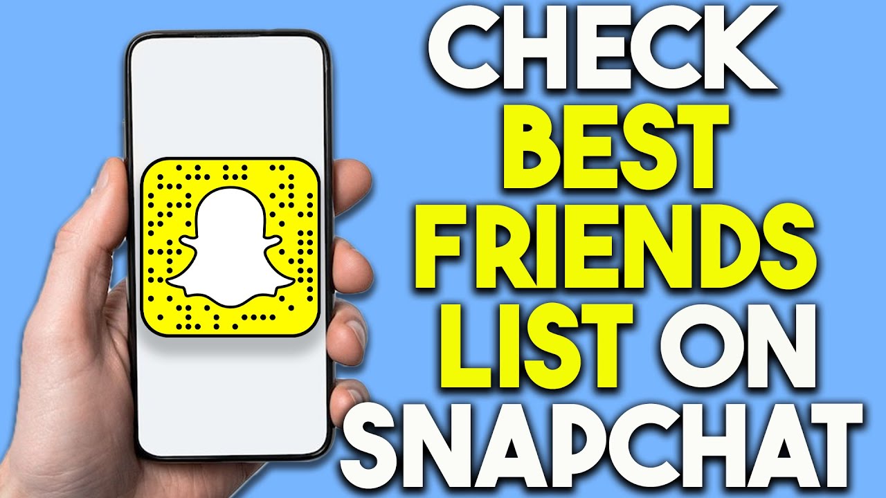 How To Check Snapchat Best Friends List - YouTube