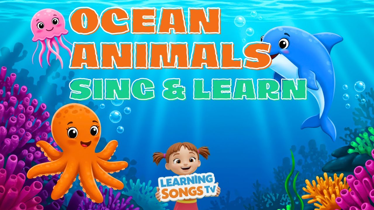 Learn Ocean Animals | Fun Underwater Song for Kids | Learning Songs TV ...