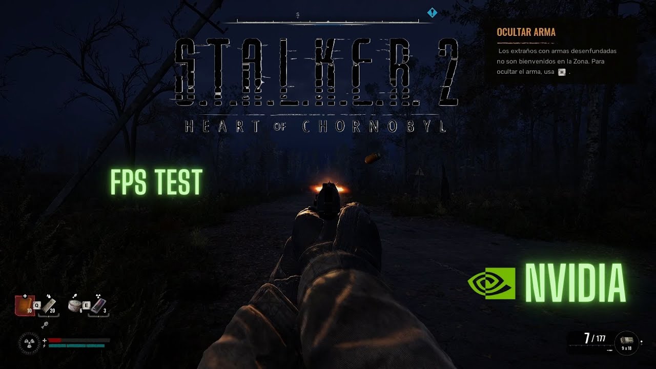 STALKER 2 NVIDIA 3060 12gb i-5 12400f 16gb ram DLSS balanced - YouTube