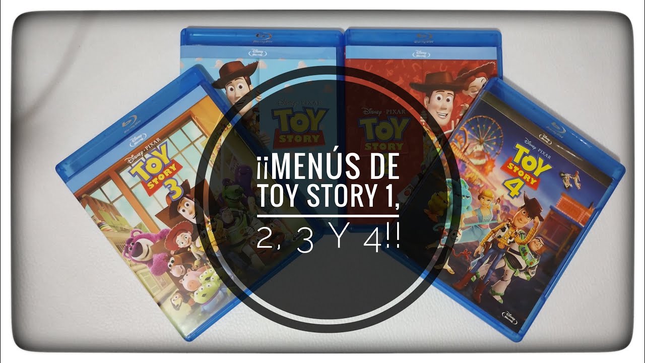 Menús de la colección Toy Story en blu-ray. - YouTube