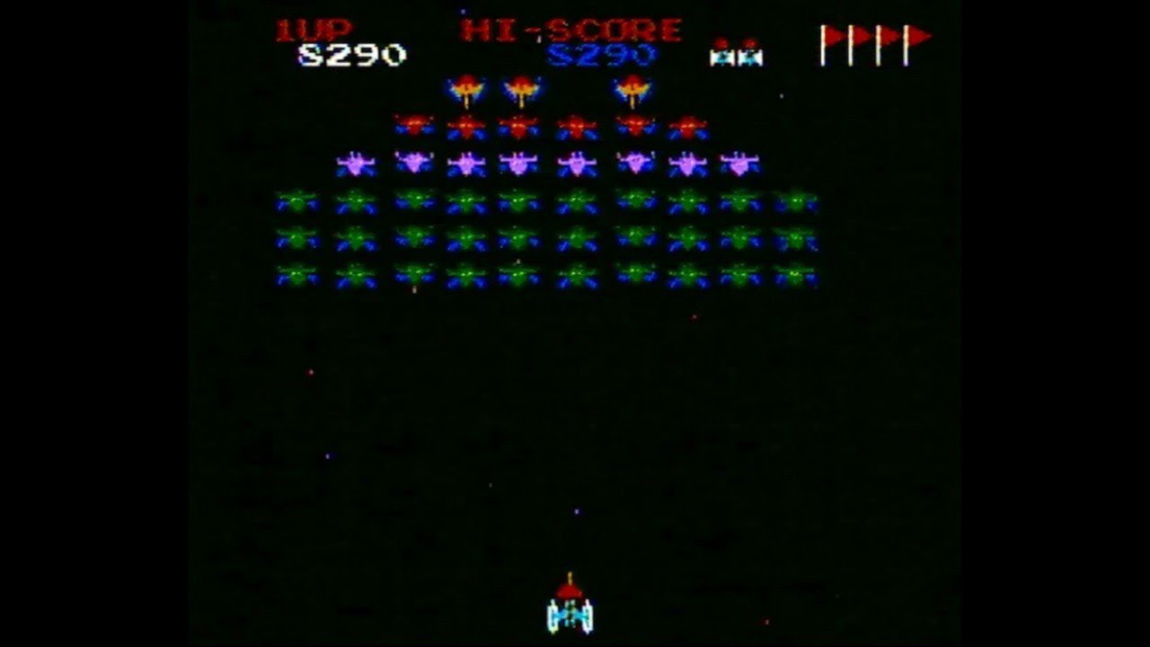 Galaxian Famicom Longplay [NES/Family Computer] - YouTube