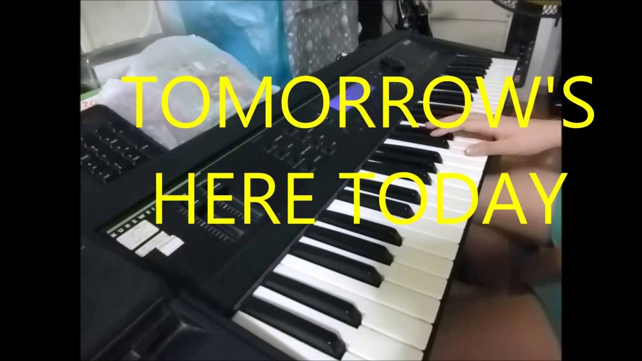 Tomorrow's Here Today - 2016 NDP Song KEYBOARD COVER - YouTube