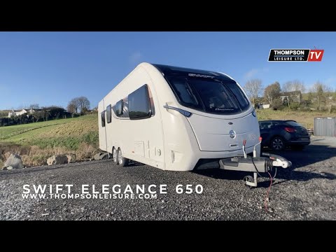 Caravan | Swift Elegance 650, 2018 - Twin Axel - YouTube