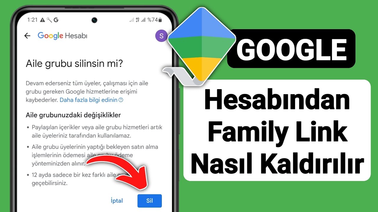 Family Link GOOGLE Hesabından Nasıl Kaldırılır (2025) | GOOGLE Aile Bağlantısı - YouTube