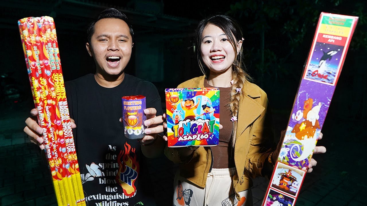 NYALAIN KEMBANG API SPESIAL LEBARAN 2023!! BIKIN DEG DEG AN!! - YouTube