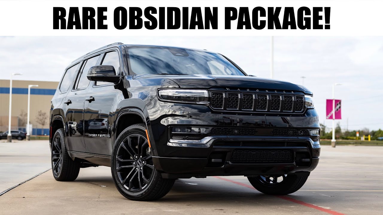 2022 Jeep Grand Wagoneer | Rare Obsidian Package, 21 Miles - YouTube