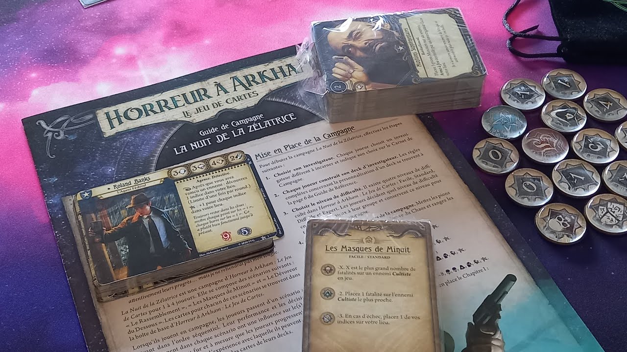 Les masques de minuit avec Roland Banks part 2 campagne la nuit de la ...