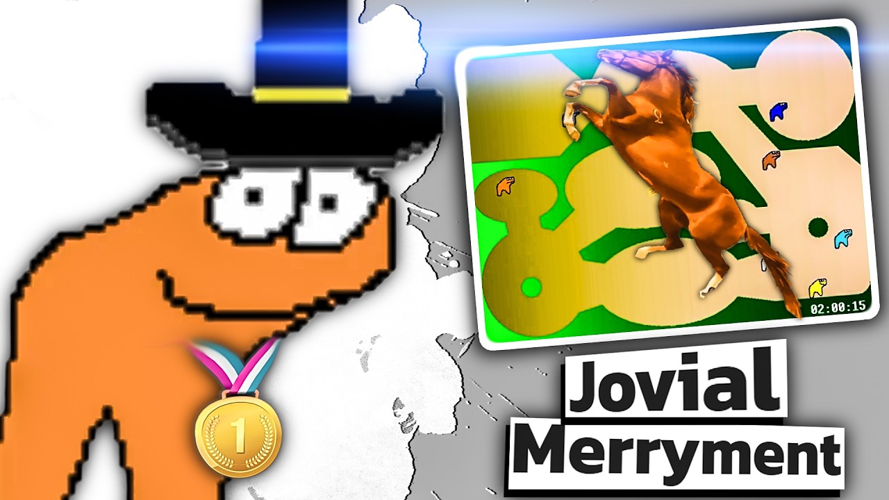 Jovial Merryment Won Test Horse Race - YouTube
