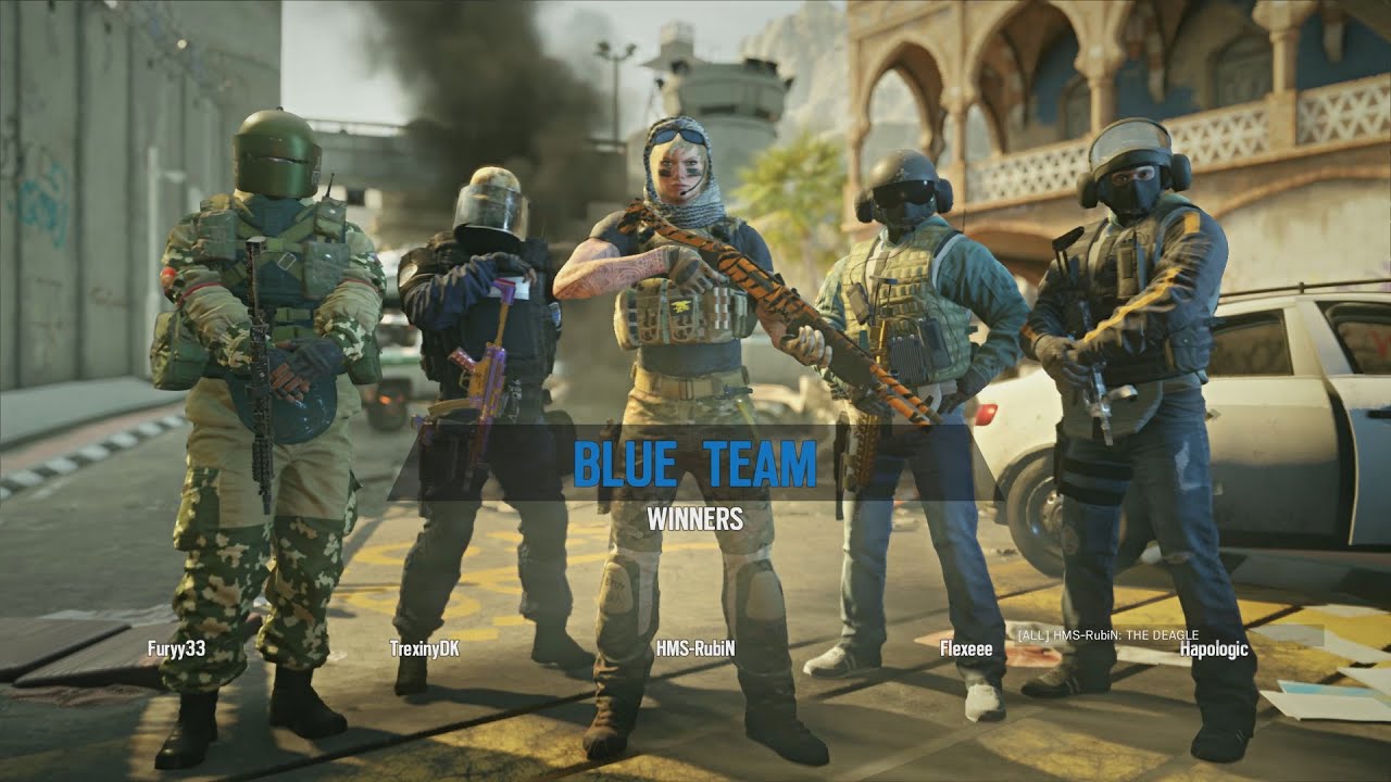 Rainbow Six Siege: DEAGLE IS LOVE! w/ Trex, Flexee, Furyy and Hapologic ...