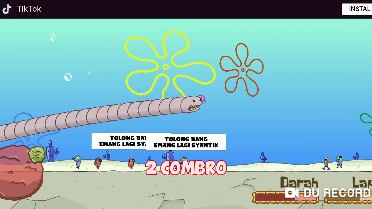 Cacing gila SpongeBob*cacing besar alaska - YouTube