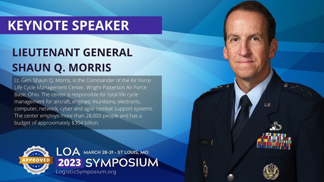 LOA2023 Keynote - Lt Gen Shaun Morris (Life Cycle Management Center at ...
