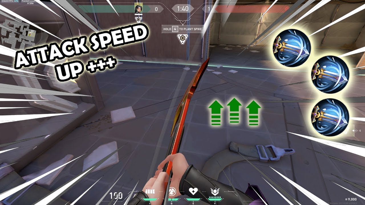 Cara Nambah Attack Speed Di Valorant - YouTube