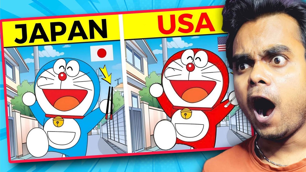 Why Our Favourite Cartoons Looks Different in other Countries... - YouTube