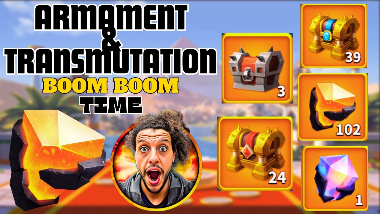 Armament & transmutation l BOOM BOOM TIME - YouTube