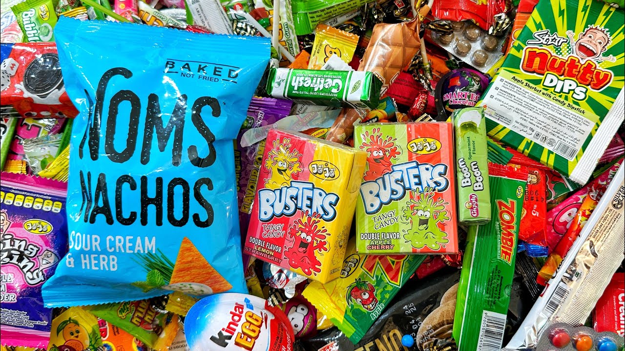 Cute Filly Candies,Chocolates and Lollipops Unpacking | ASMR - YouTube