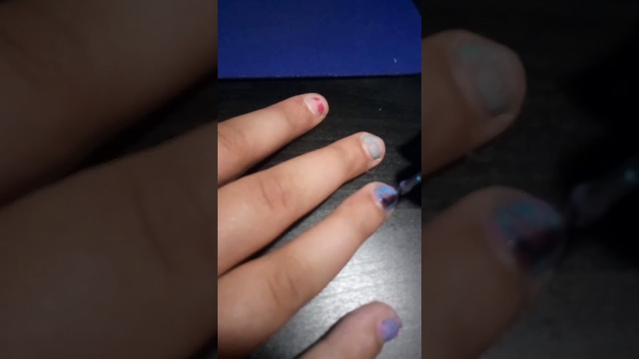 First Nail Polish - YouTube