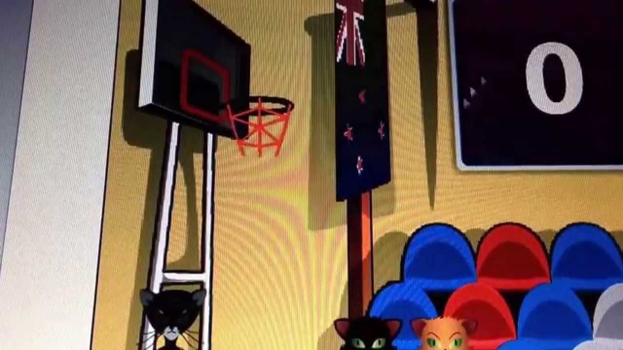 CAT BASKETBALL GAME!!! - YouTube