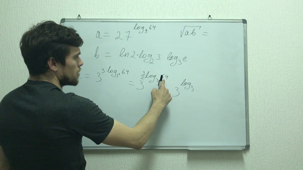 Exercitiu cu Logaritmi Proprietatile logaritmilor - YouTube