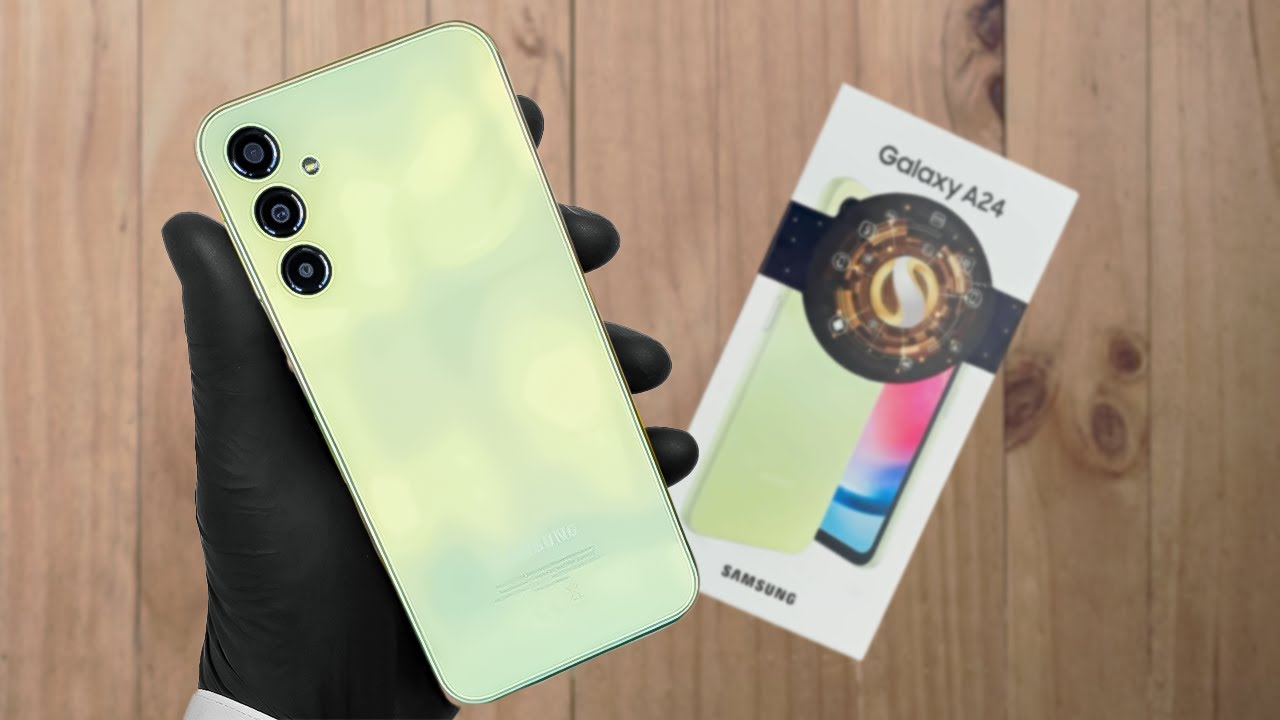 Pure ASMR Unboxing - Samsung Galaxy A24 - Light Green - 8GB RAM - 128GB ...