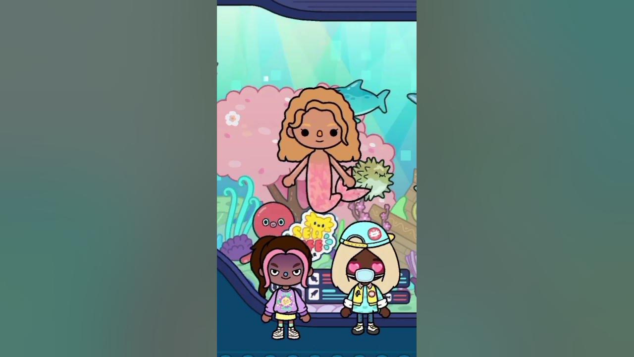 I Saved A Poor Mermaid 🥺🧜🏻‍♀️💖toca Life World Story💖toca Boca💖 Youtube