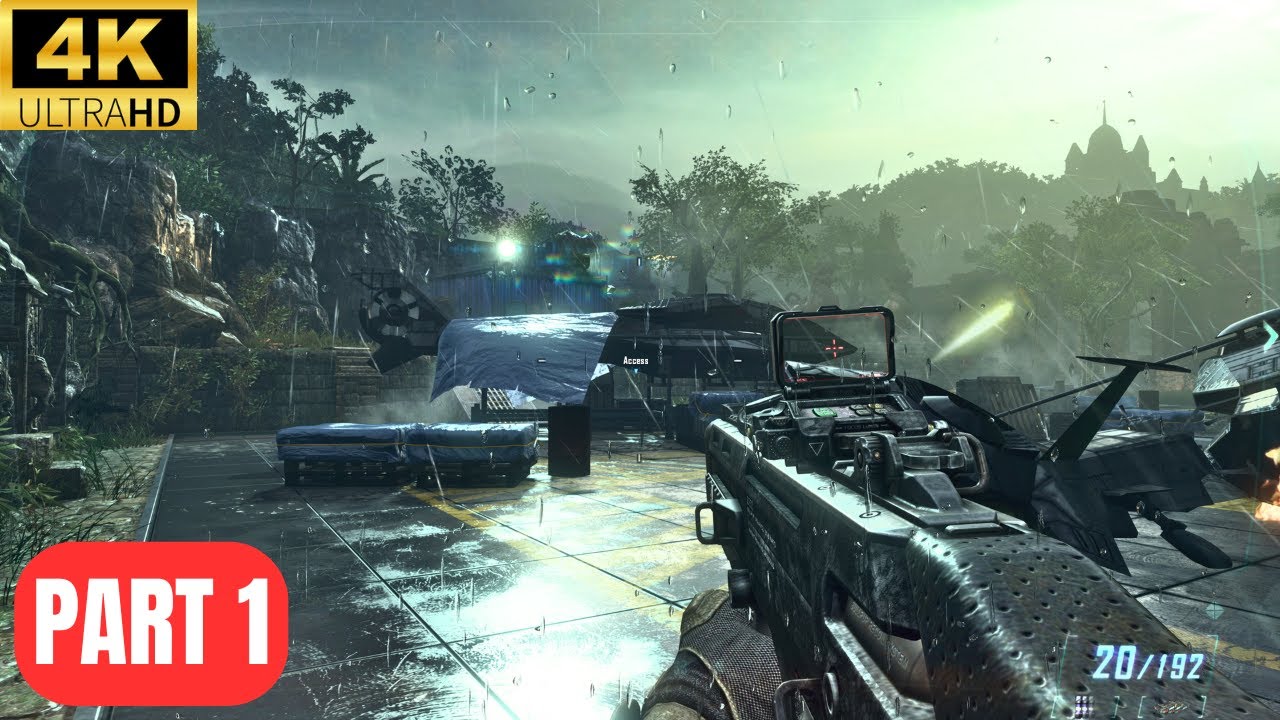 Call of Duty Black Ops II Walk Through Game play [4K Max Graphics ...