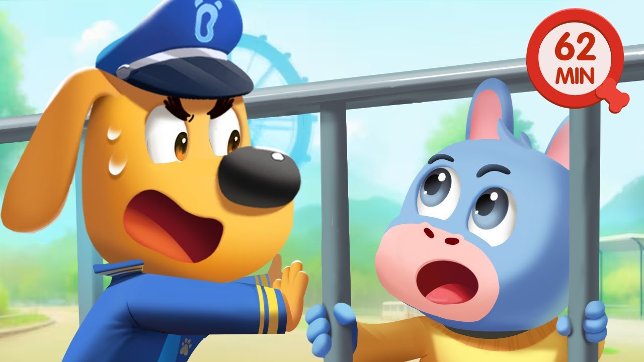 Stay Safe From the Fence | Safety Tips for Kids | Police Cartoon ...