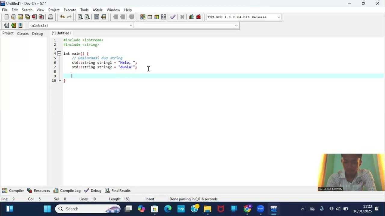 RAHUL KURNIAWAN-22742012-UAS Pengantar Coding-Kode Pemograman C++ Cara ...