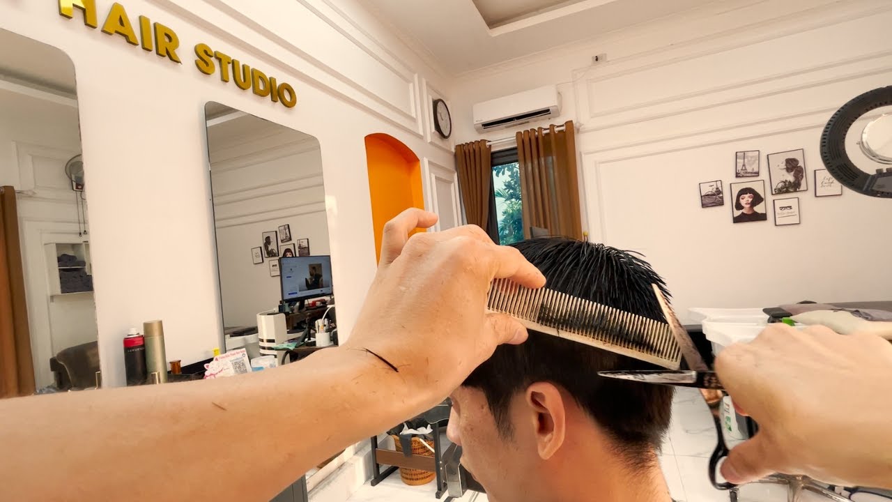 ASMR 💈 Hair Cutting Sound Helps You Relax And Sleep | Haircut With ...