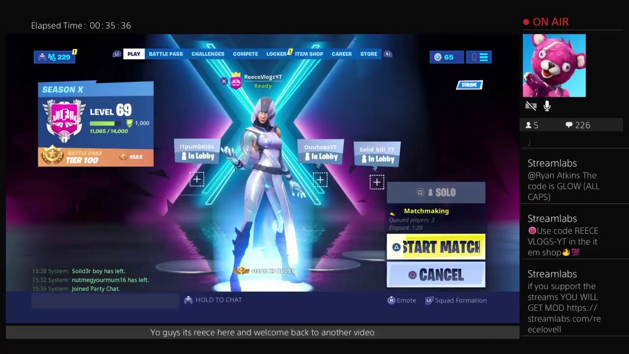 (EU) FORTNITE LIVE CUSTOM MATCHMAKING LIVE SOLO/DUO/SQAUDS SCRIMS LIVE ...