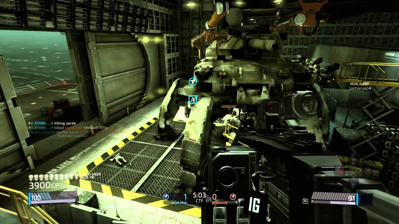 Blacklight Retribution Light Machine Gun - YouTube