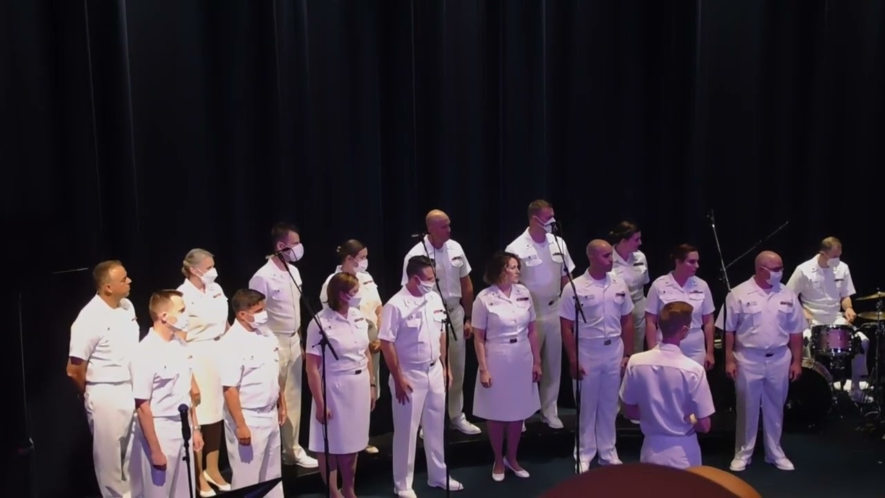 U.S. Navy Band Sea Chanters @ Navy Memorial, July 26, 2022 "Battle Hymn ...