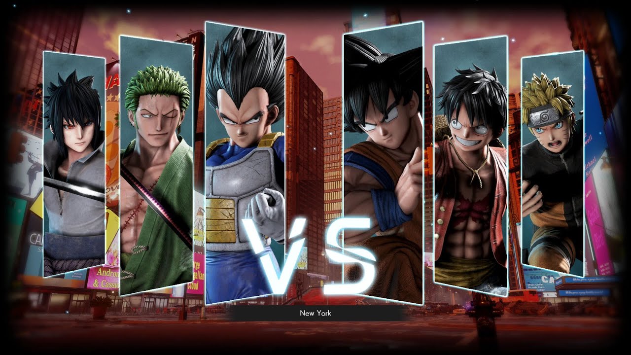 Jump Force - Team No.1 vs Team No.2 - YouTube