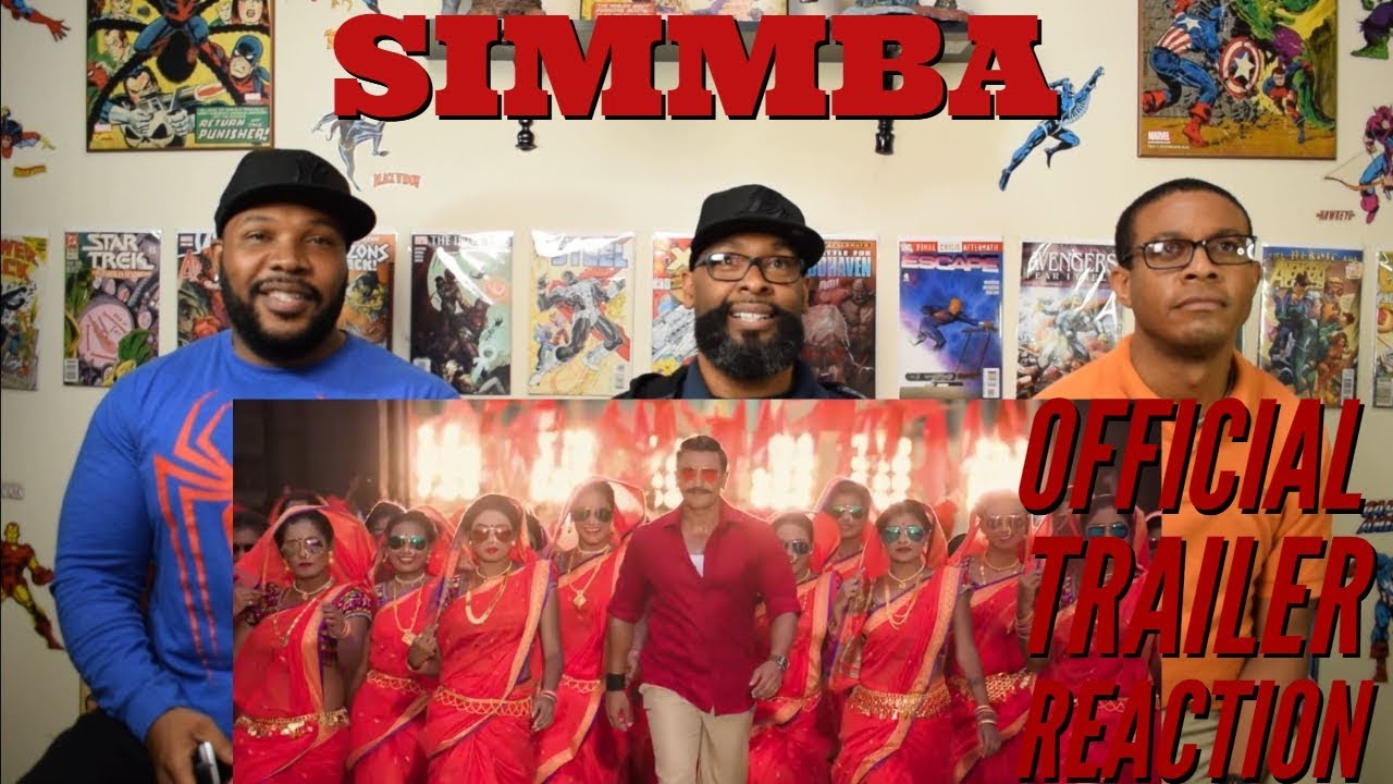 Simmba Official Trailer Reaction - YouTube