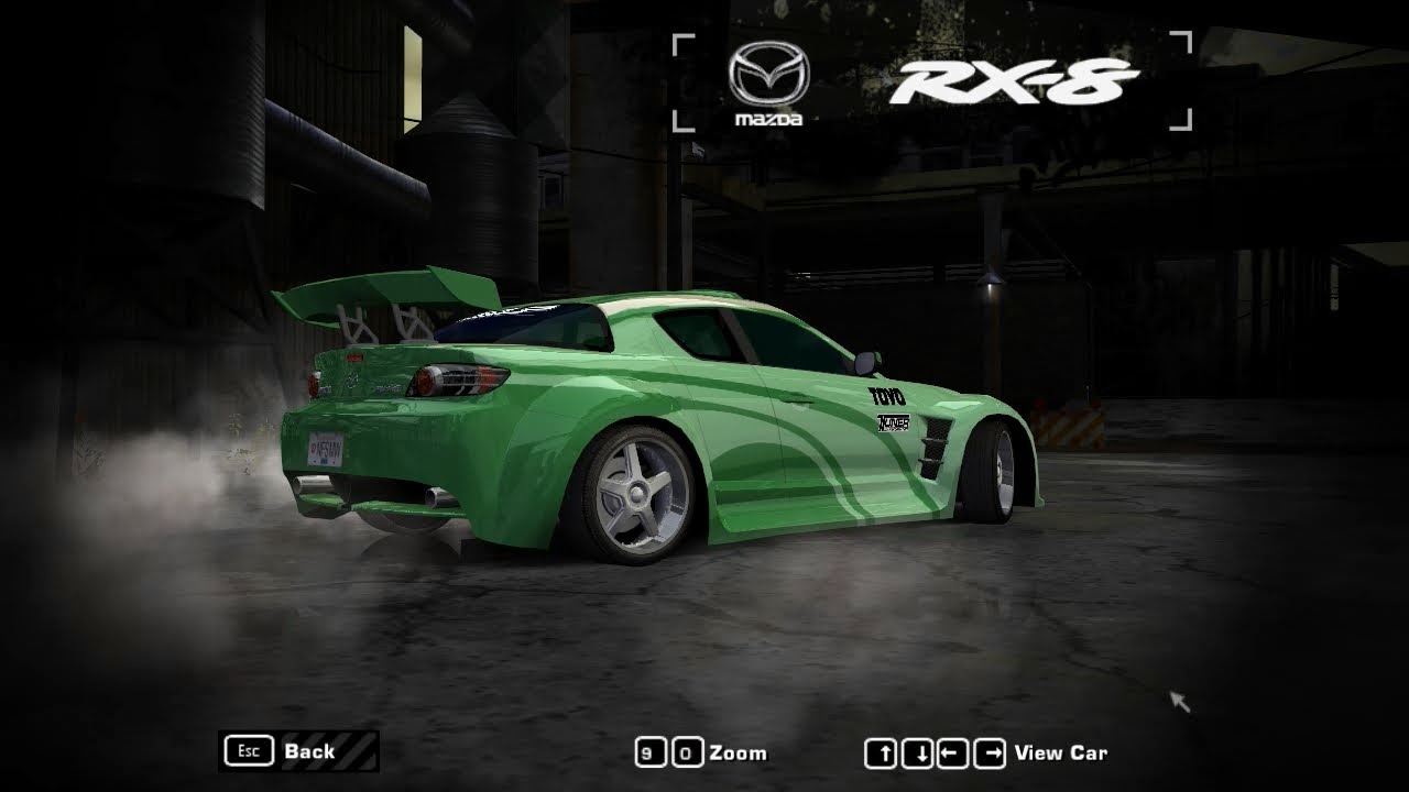 NFSMW 2005: Customization: Mazda RX-8 Challenge Series - YouTube