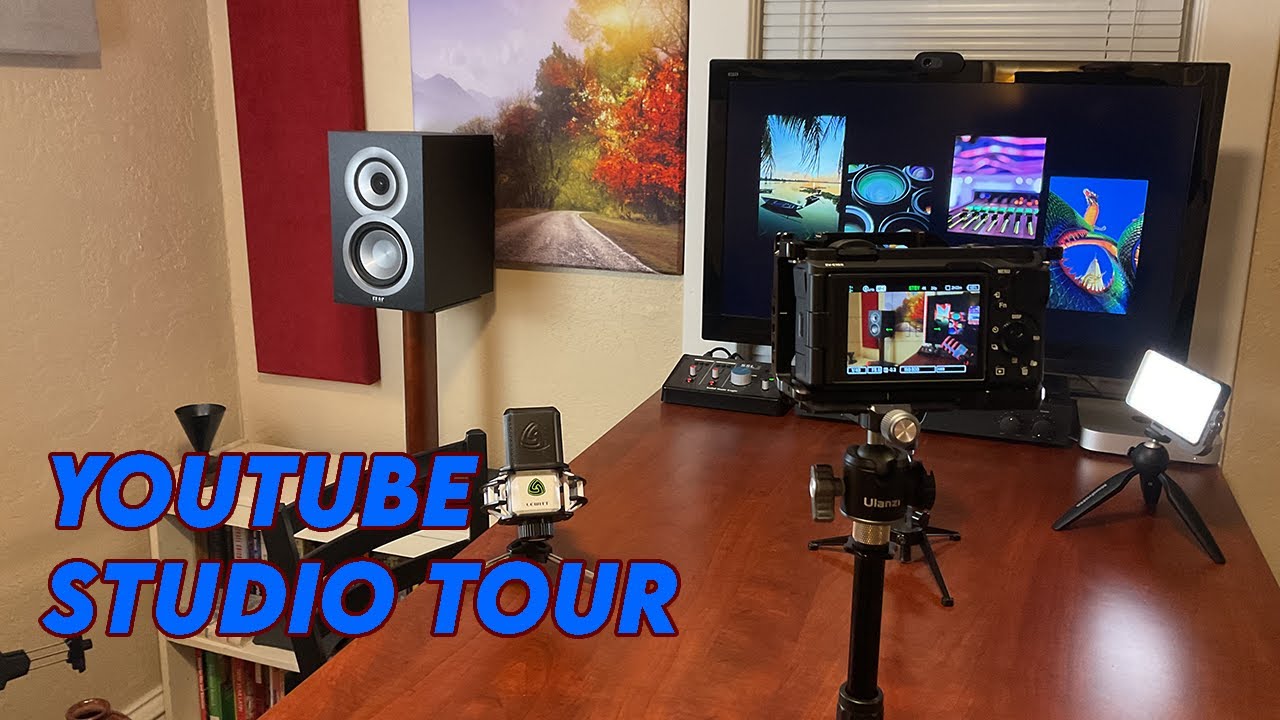 My New YouTube Studio Tour - YouTube