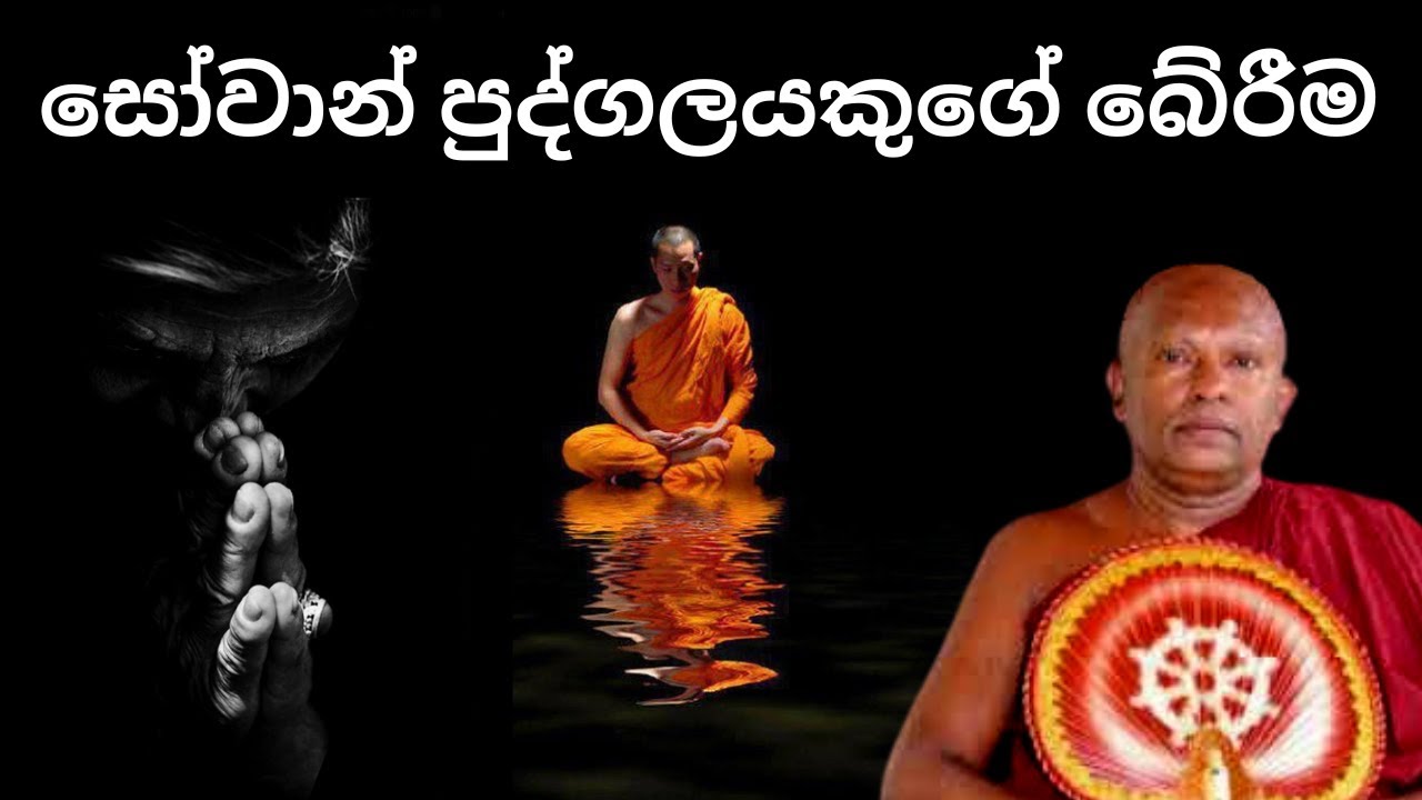 සෝවාන් පුද්ගලයකුගේ බේරීම | Waharaka abayarathanalankara thero bana ...
