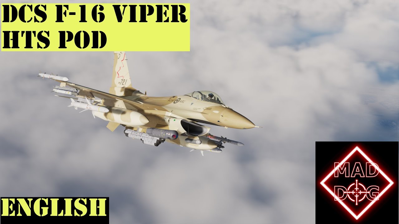 Using the HTS pod with the F-16 made easy. #dcswqc #dcs #dcsworld - YouTube