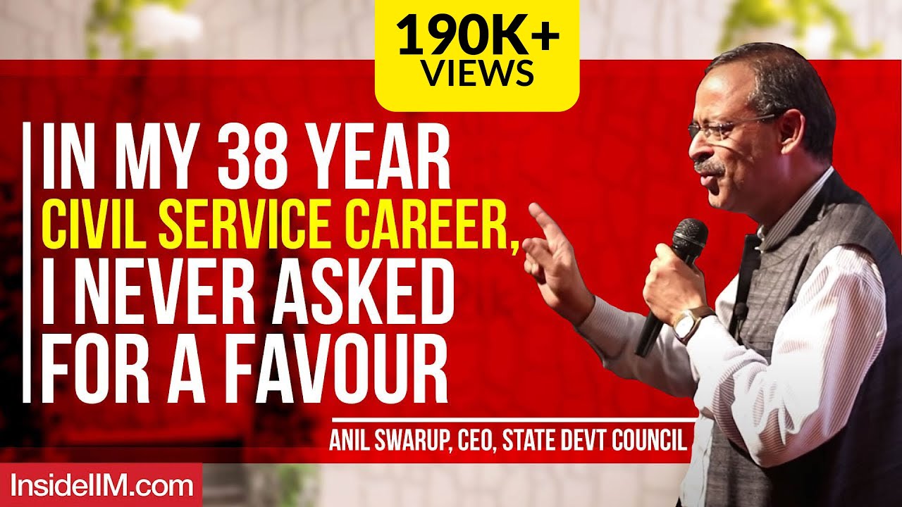 In My 38 Year Civil Service Career, I Never Asked For A Favour - Anil ...