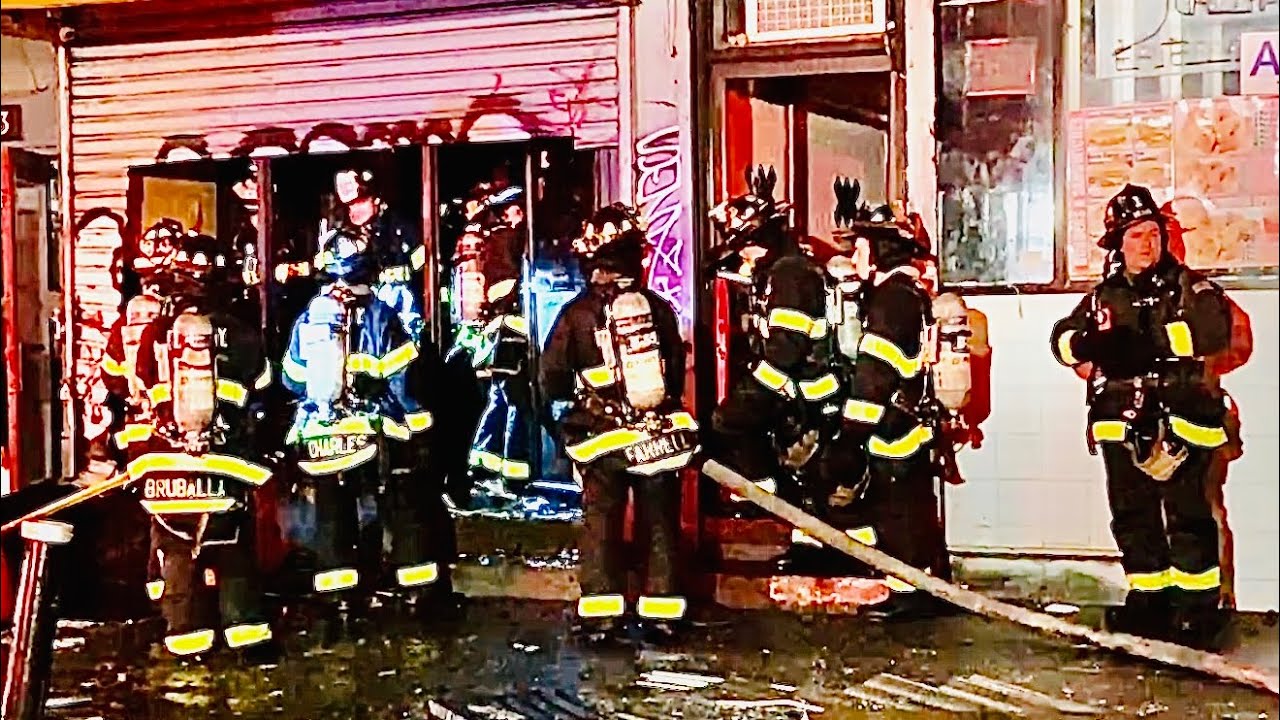 FDNY BOX 0415 ~ FDNY OPERATING AT A 2ND ALARM FIRE ON AVENUE D IN ...