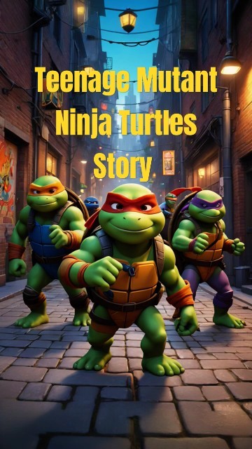 The Story of the Teenage Mutant Ninja Turtles (TMNT). - YouTube