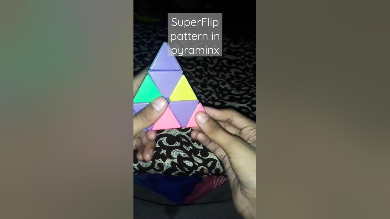 SuperFlip Pattern in Pyraminx #rubikscube #youtubeshorts #Pyraminx - YouTube